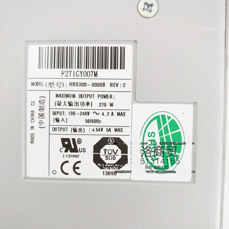 Original PSU For Emerson 270W Switching Power Supply HRS300-9000B ...