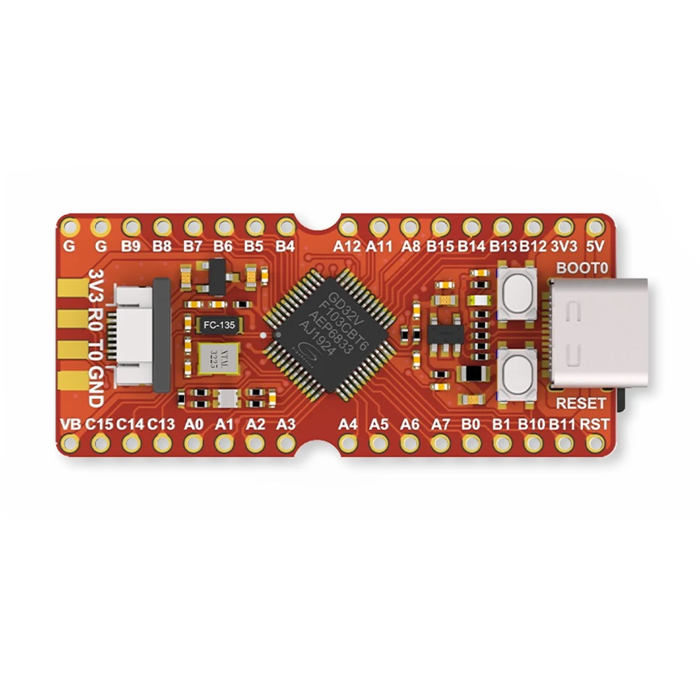 Minimalist Only Longan Nano Risc-v Gd32vf103cbt6 Mcu Development Board ...