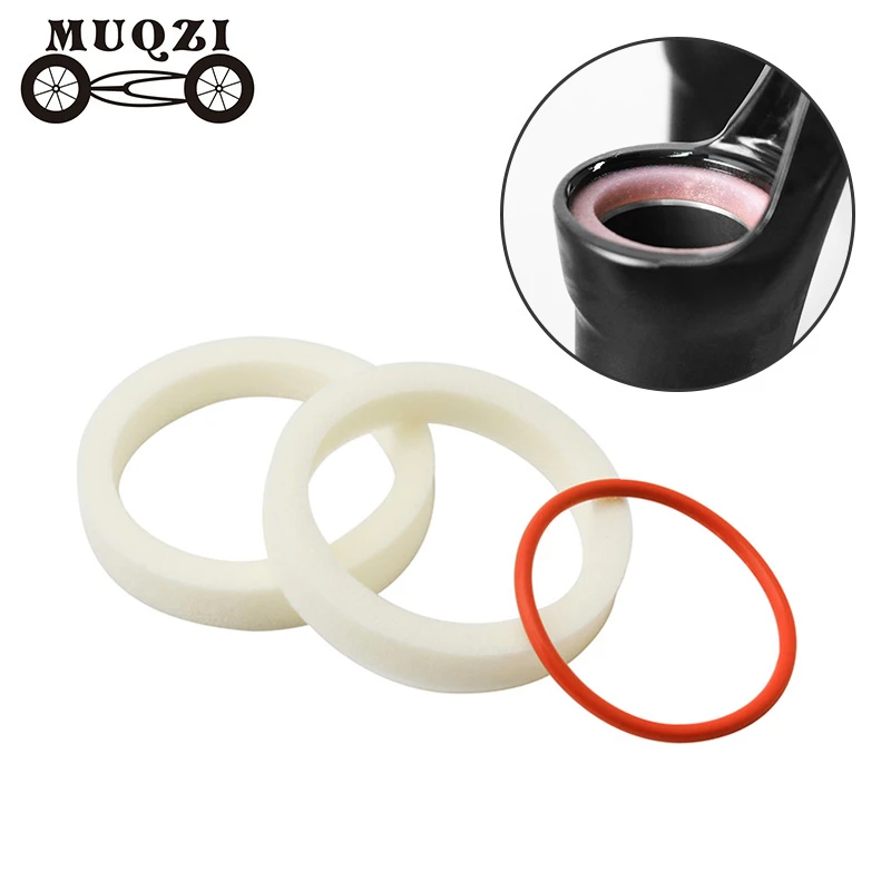 MUQZI 2Pcs Bicycle Front Fork Sponge Ring Oil Foam Absorb Seal 30/32/34 ...