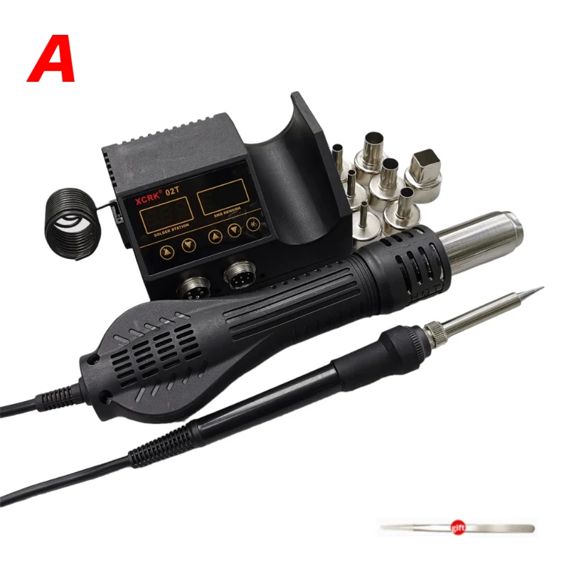 BGA SMD PCB IC Repair Solder Tools Rework Station Hot Air Gun And ...