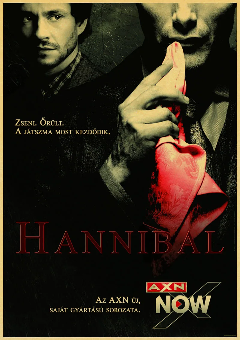 Mads Mikkelsen Hannibal Poster