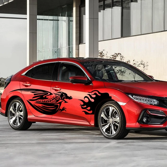 Car Stickers Graphics Fire