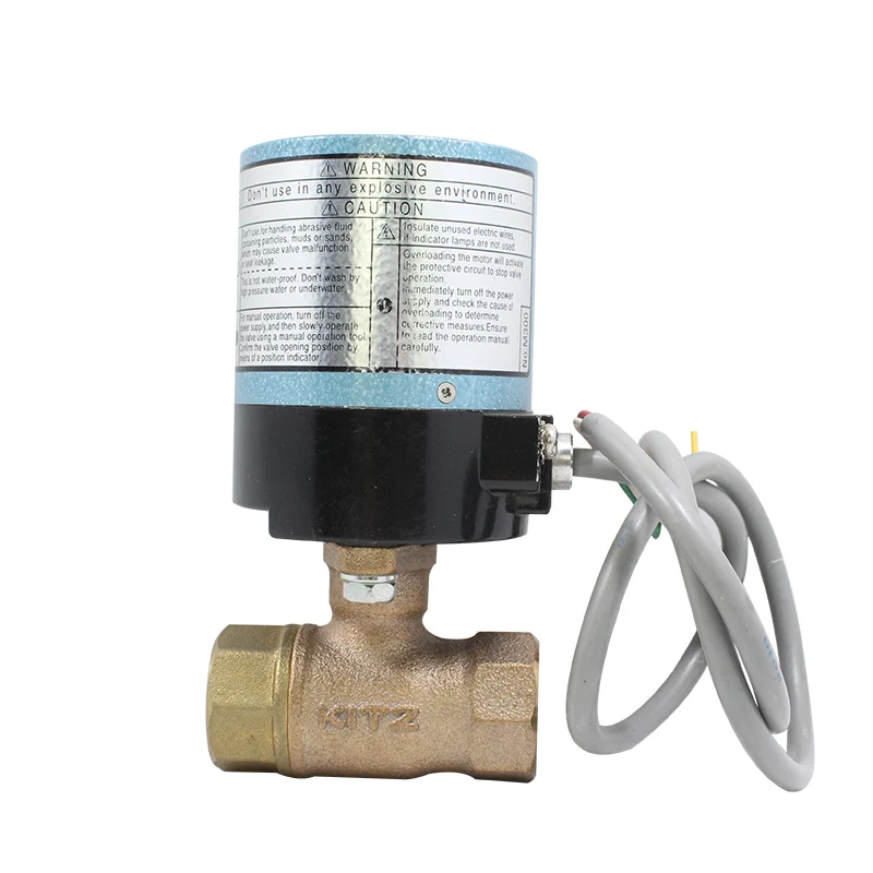 Kitz Type Ea Electric Actuators/class 10k Bronze Ball Valves Ea100-te ...