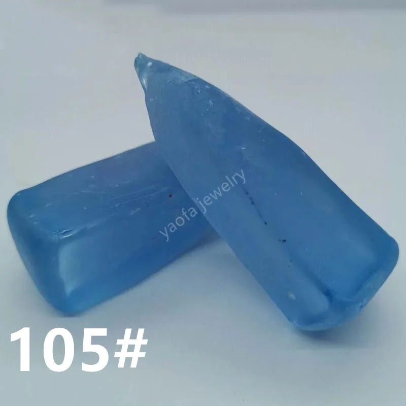 Sale Mixed Color 0.1kg 100g 105# Light Lake Blue Aquamarine Spinel Gems ...