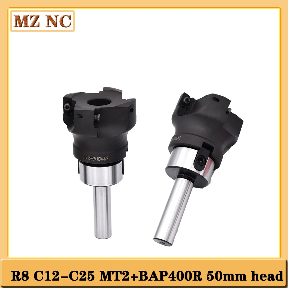 1set C12 C16 C20 FMB22 tool holder+400R 50mm cutter head Face Milling ...