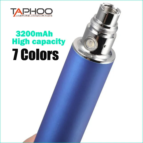 High Capacity 3200mah Battery E Cigarette Battery Ego Variable Voltage ...