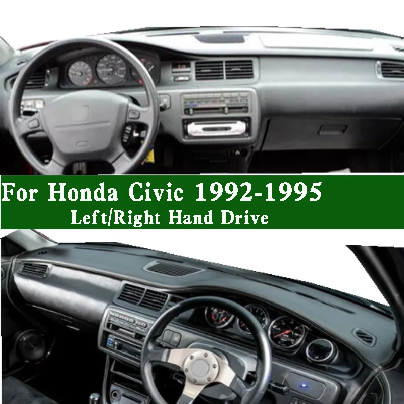 For-Honda-Civic-EX-EG-DX-HB-EH2-EG6-1992-1995-Dashmat-Dashboard-Cover ...