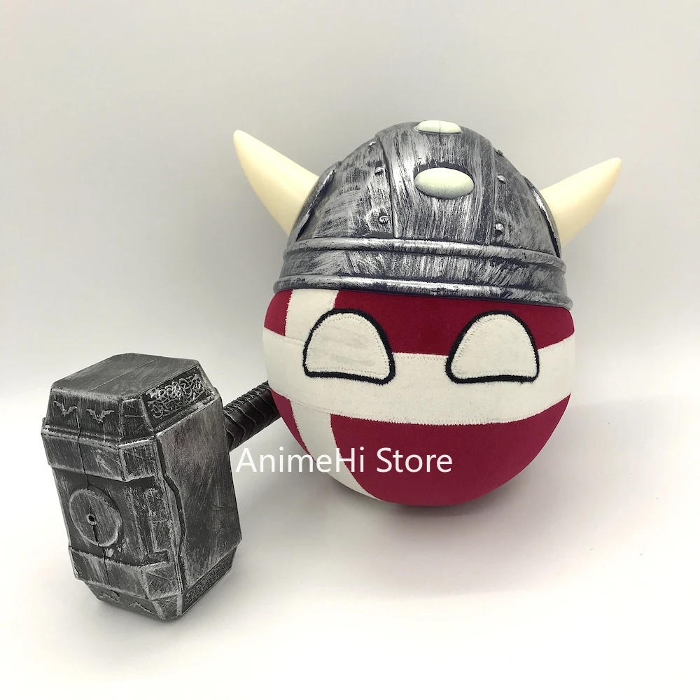 The Kingdom of Denmark Ball and Viking helmet hammer Doll DNK ...