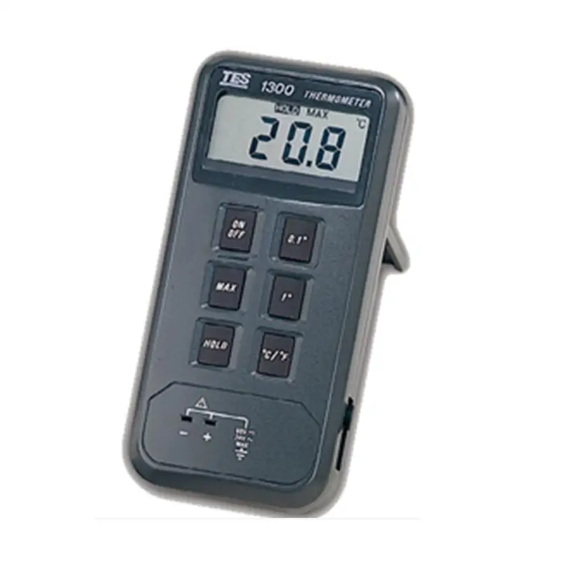 TES 1300 Digital Thermometer Temperature Reader Sensor 50 to + 1300 ...