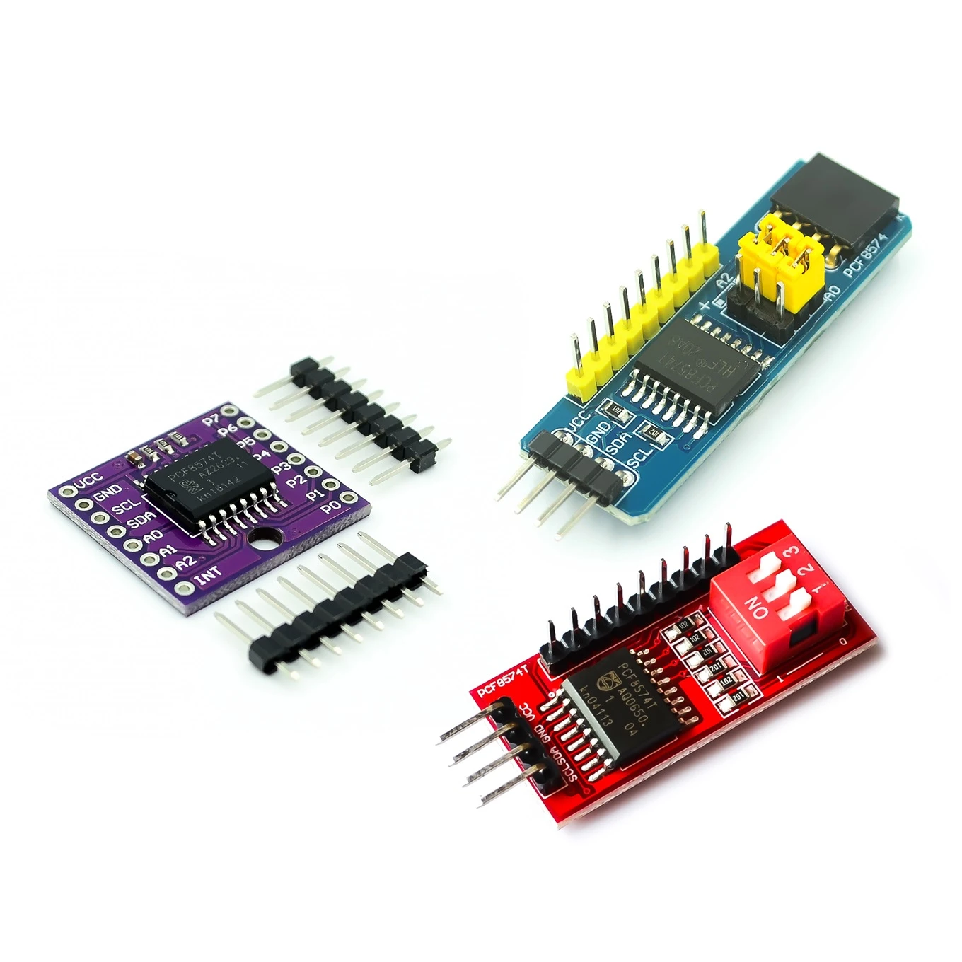 Autres Équipements professionnels 2pcs PCF8574 PCF8574T I/O for I2C IIC ...