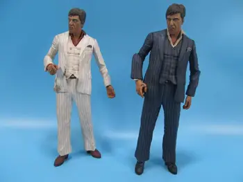 Original NECA 17cm Secondhand Scarface Joints Doll Action Figure ...