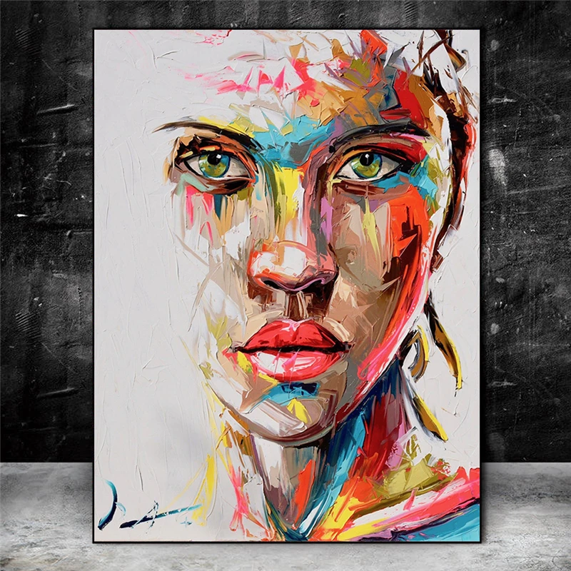 Modern Abstract Portrait Paintings