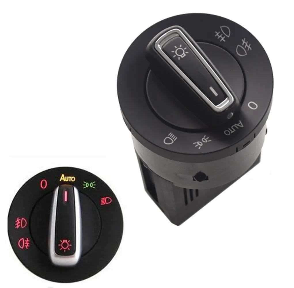 Car Headlight Fog Lamp Switch Headlamp Switch Car Accessorie For Vw ...