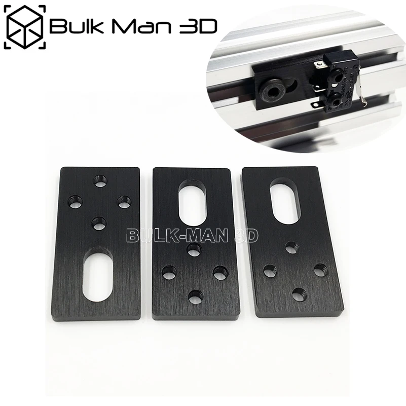 Aluminum CNC Plates Micro Limit Switch Plate For 3D Printer Hardware ...