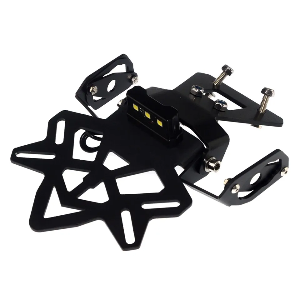 Motorcycle tail license plate holder license plate mounting plate for ...