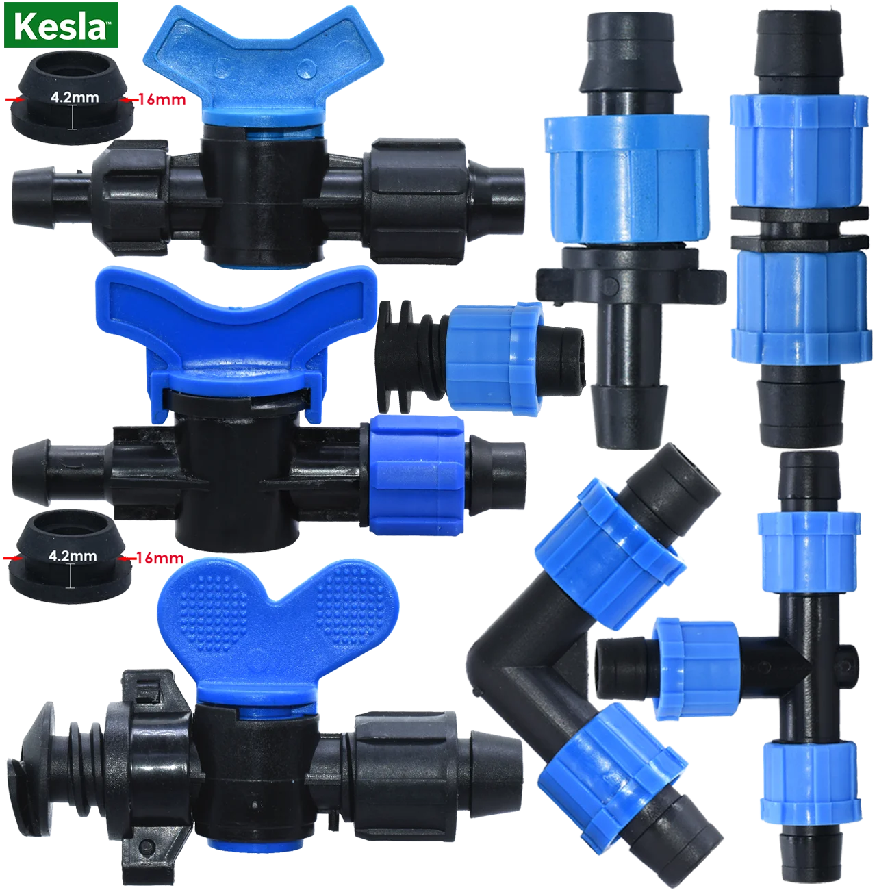 Drip Irrigation Tape Connectors Lock | Drip Irrigation Garden Hose ...