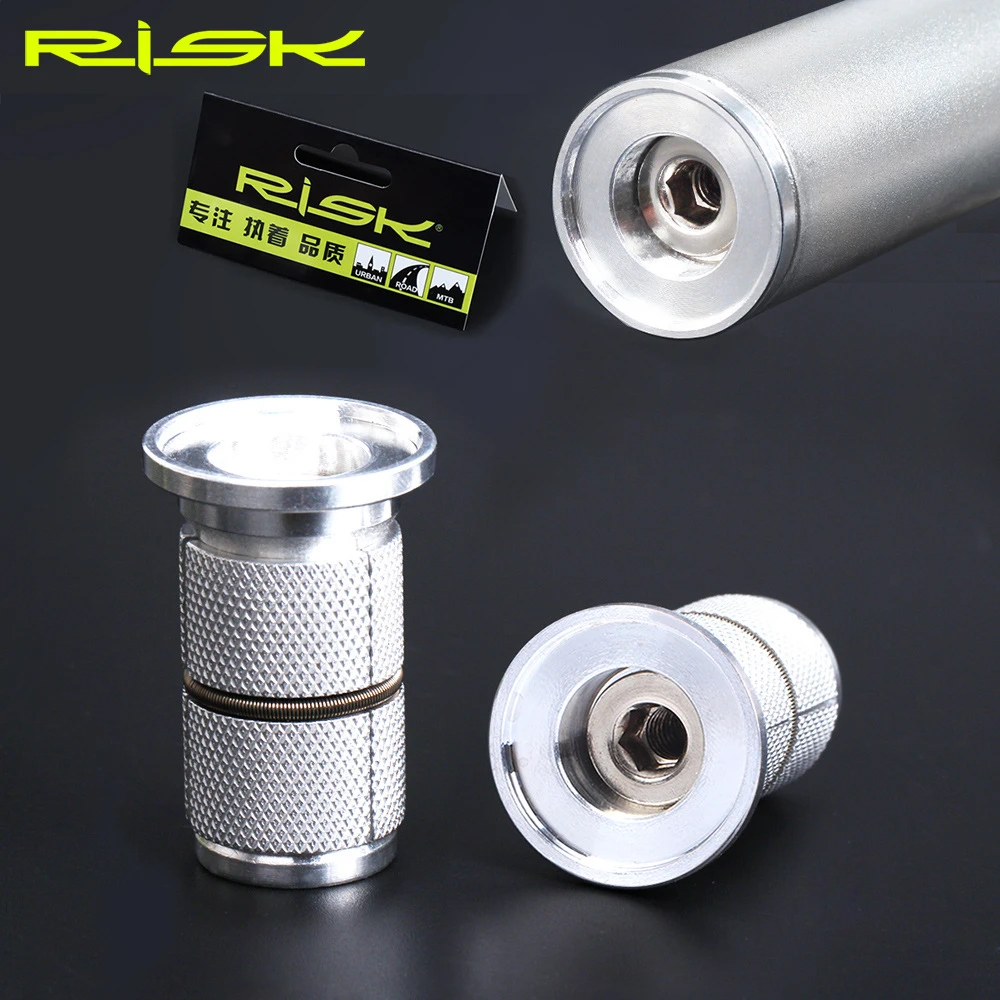 Risk Bike Bicycle Fork Steerer 1-1/8" (28.6mm) Headset Stem Top Cap ...
