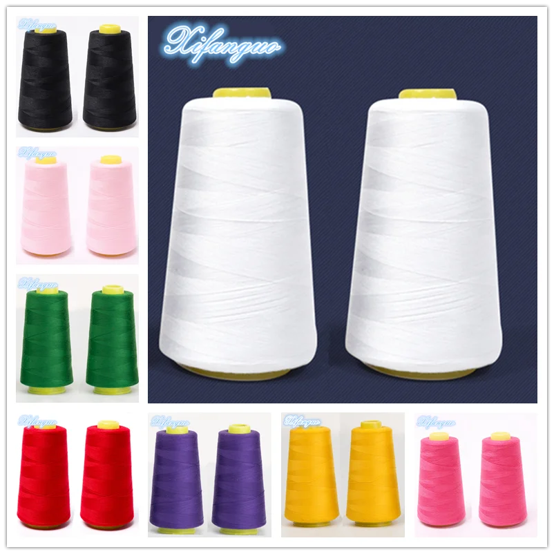 1Pcs 3000 Yards Polyester Thread Sewing Color Optional|Thread| - AliExpress