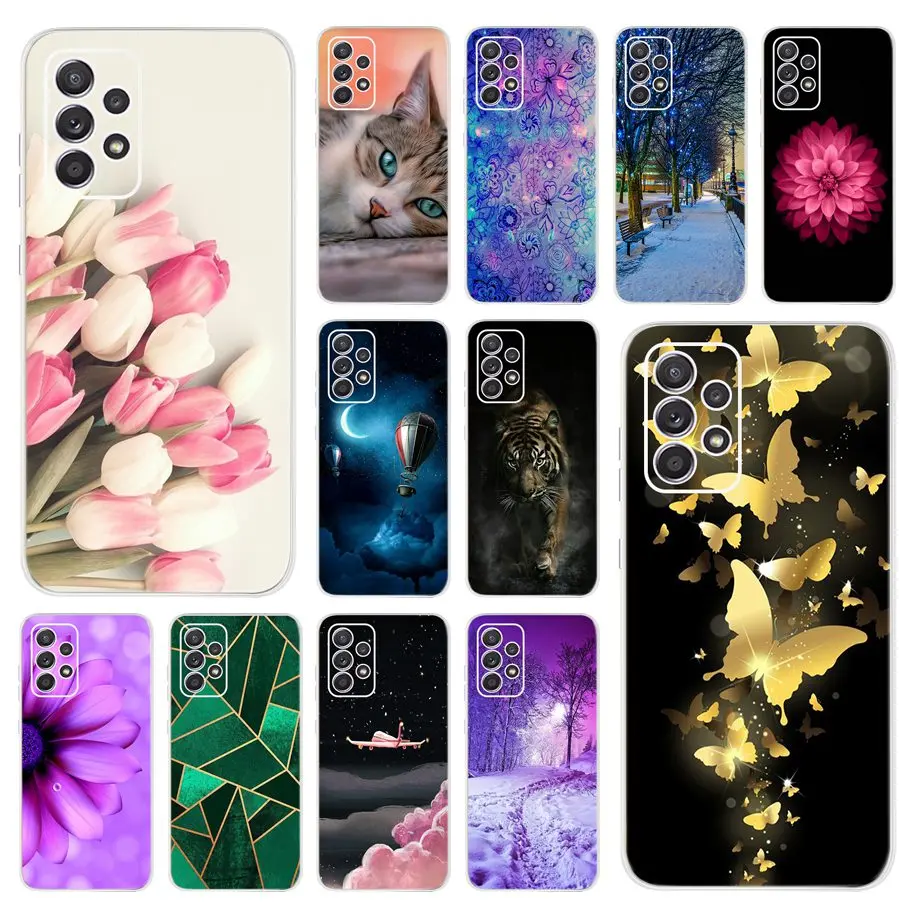 For Samsung Galaxy A32 Case 6.4 inch Silicone Soft Phone Cover For ...