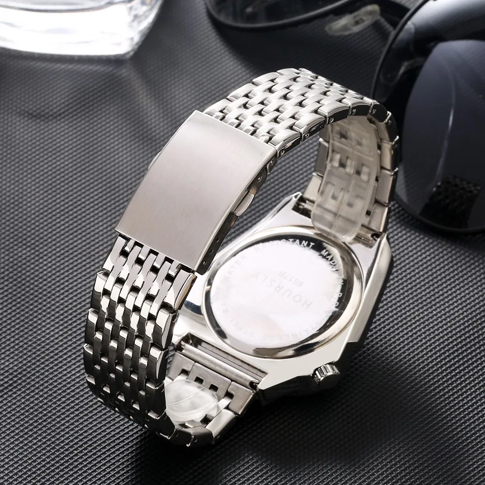Luxury Locomotive Watch HOURSLY Brand Trend Cool Men's Wrist Watch ...