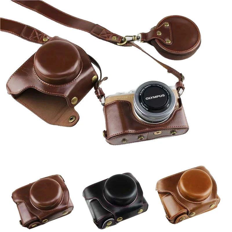 New Luxury Camera Case Bag For Olympus EPL9 E PL9 EPL10 14 42mm Pu ...
