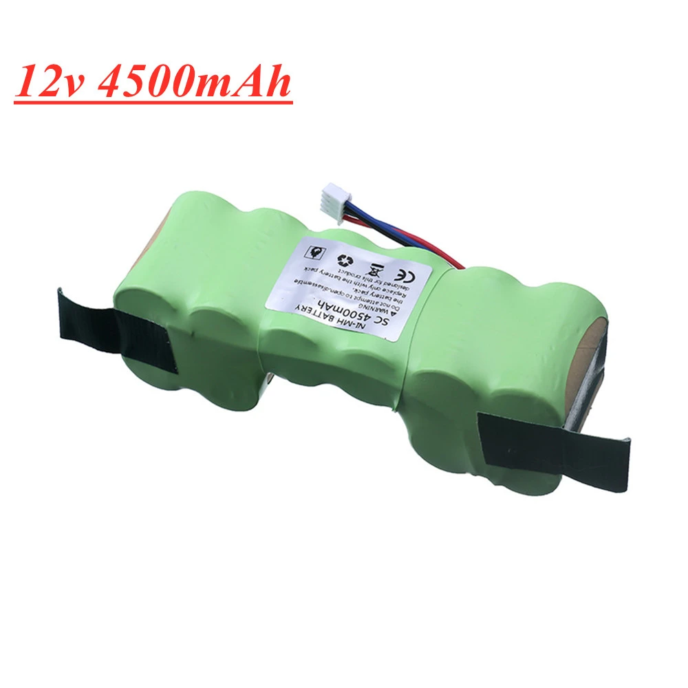 12v 4500mah Nimh Battery For Ecovacs Deebot De55 De5g Dm88 Dd35 Dg710 ...