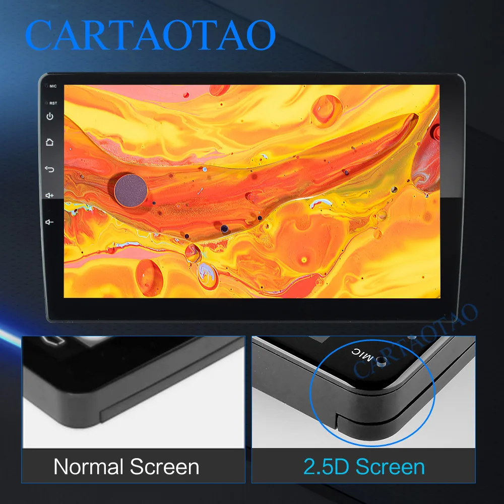 CARTAOTAO ram 2G+ rom 3 2G Android 8,1 GO автомобильный dvd-плеер gps навигация Мультимедиа для ...