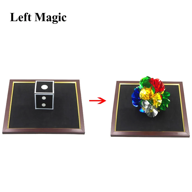 Dice To Flower Stage Magic Tricks Magic Props Magician Illusion Gimmick ...