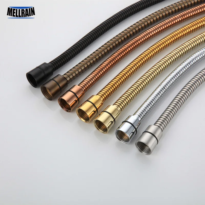 High Quality Black Shower Hose Bathroom Fitting Stainless Steel Soft ...