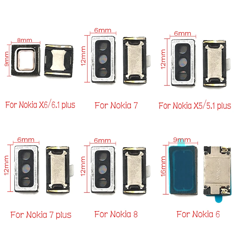 2Pcs/Lot， New Earpiece Speaker Sound Receiver Flex Cable For Nokia 2 2. ...