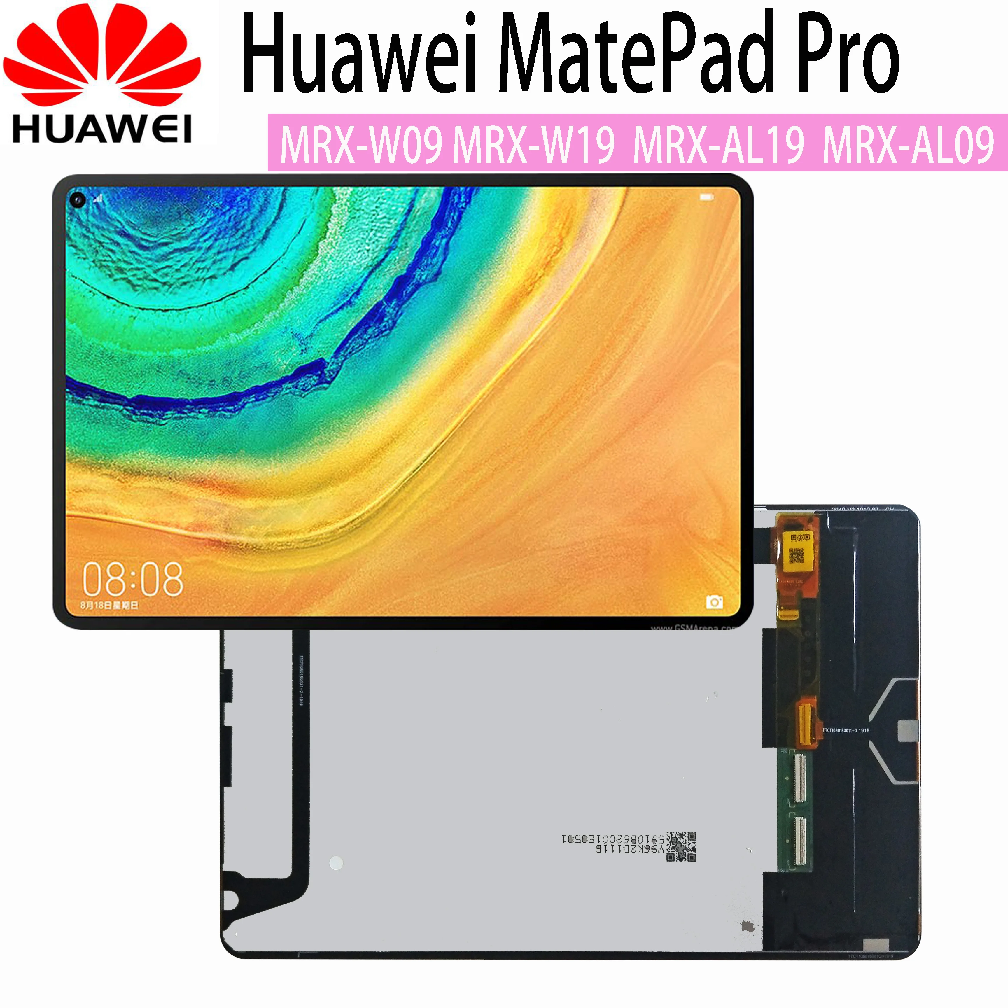Original 10.8" For Huawei MatePad Pro 5G MRX-W09 MRX-W19 MRX-AL19 MRX ...