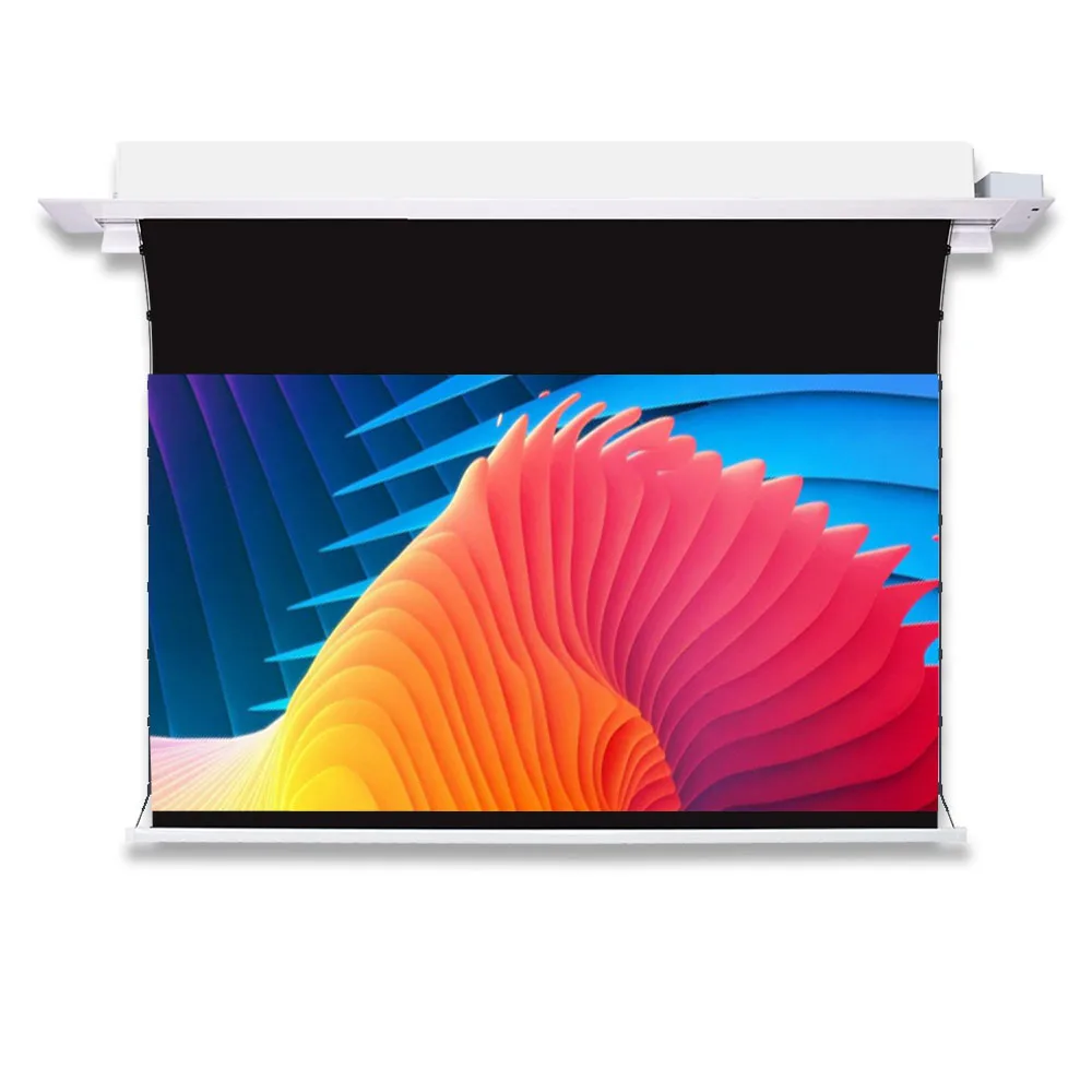 120 Inch 16:9 Auto Motorized Projector Screen With Remote Control ...