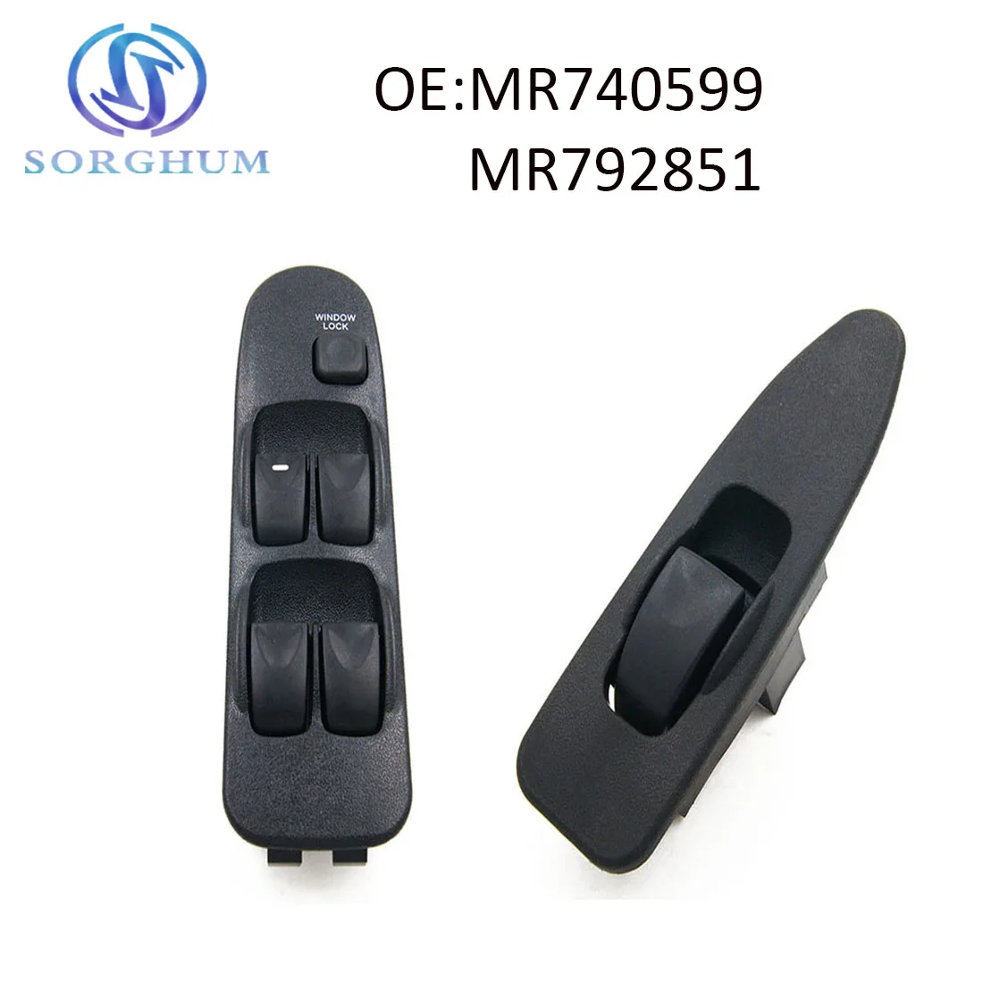 MR740599-MR792851-pairs-For-Mitsubishi-Window-Switch-Front-Left-Right ...