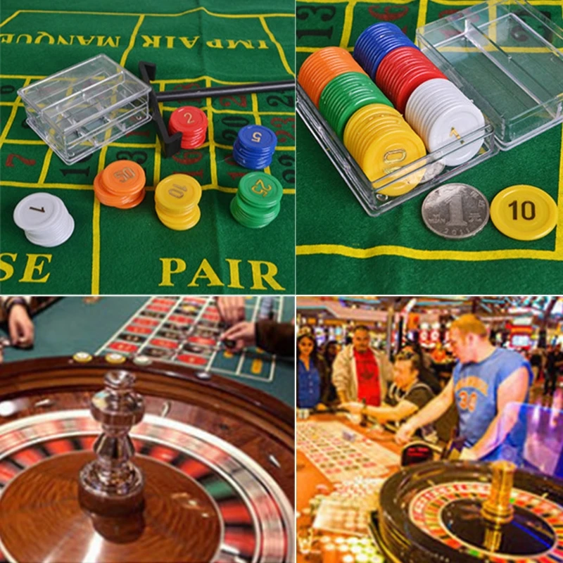 10-inch-Roulette-Game-Set-Casino-Roulette-with-Table-Cloth-Chips-for ...
