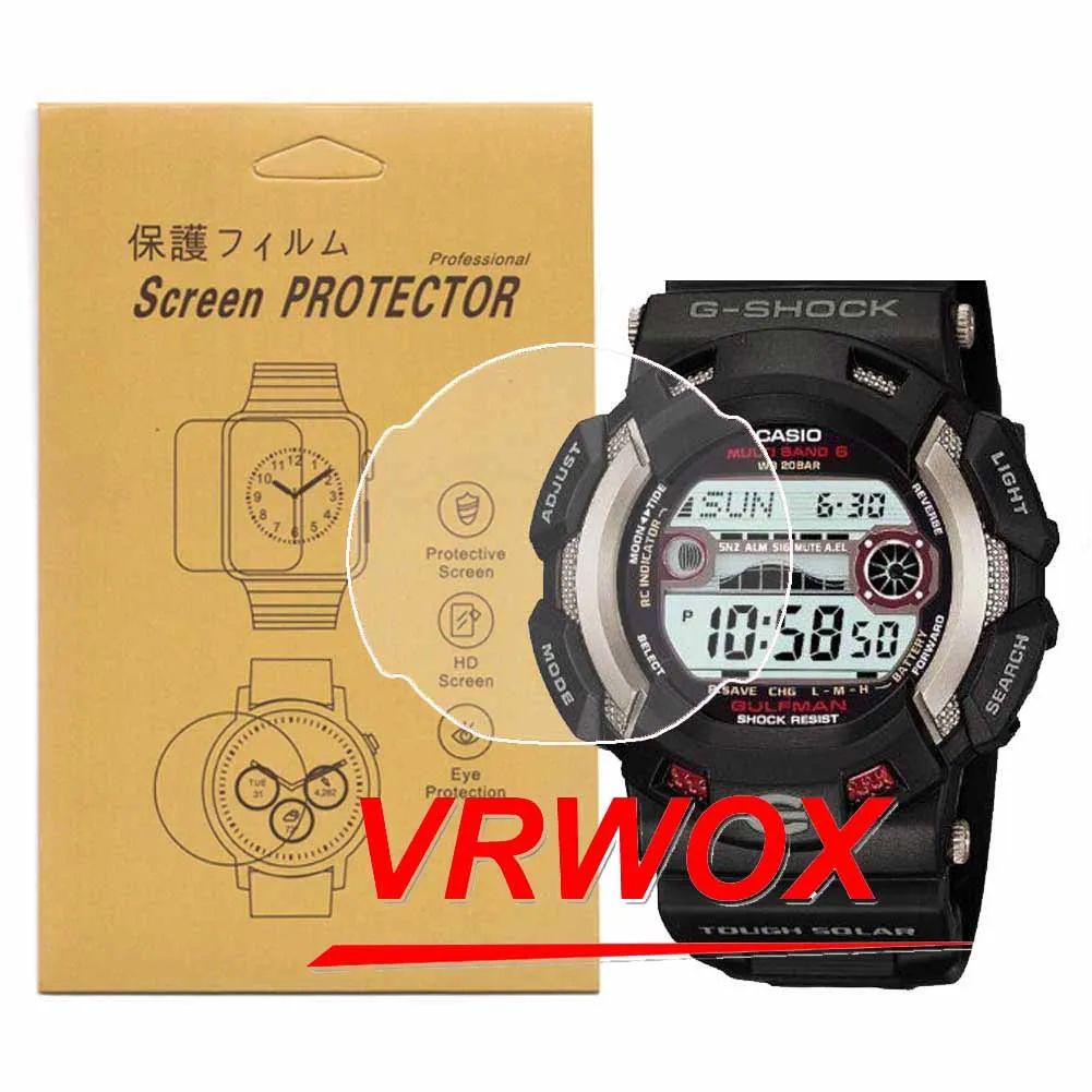 3 Pcs Protector For Gw-9100 G-9100 Gw-9110 G-9000 Dw-9052 Gw-9300 Gw ...