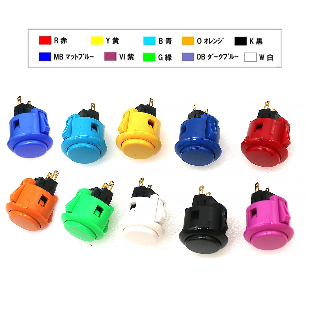 Japan Arcade Sanwa Obsf-24 Push Button 24mm Zero Delay Start Switch ...