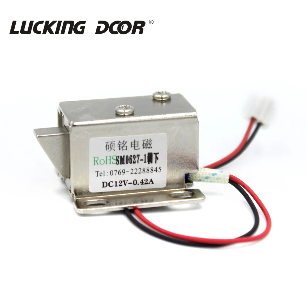 Electric control lock 12V 0.4A /6V 1A Mini Lockers Security ...