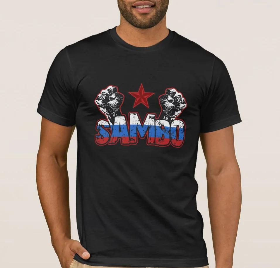 Russian Sambo Men's T Shirt - AliExpress 200000343