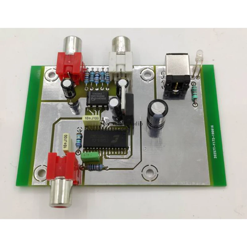 Nvarcher TDA1543 NOS 47Lab Decoding DAC Board Support Format WAV 16bit 44.1K|Digital-to-Analog ...