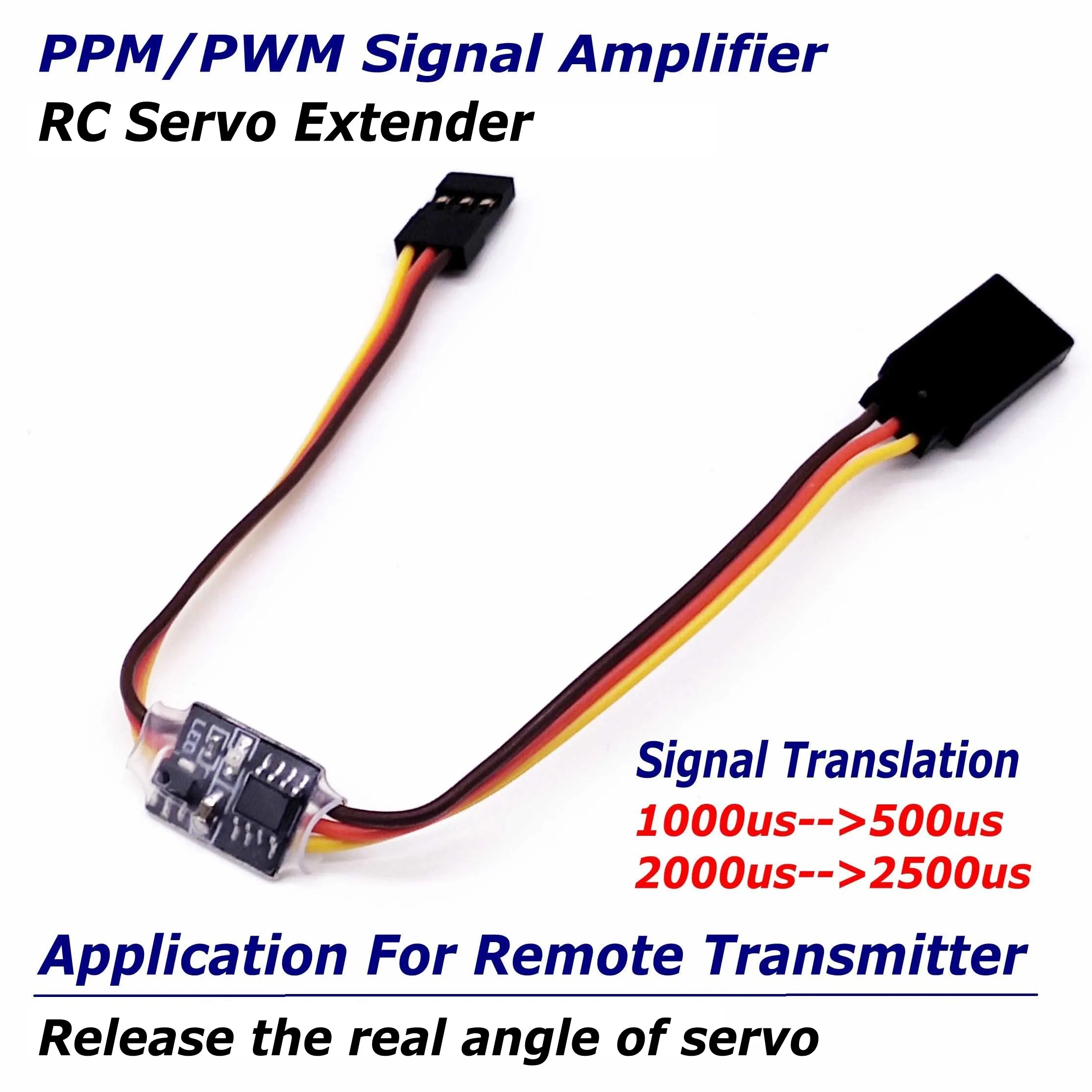 Digital Servo Signal Amplifier from1000-2000us to 500-2500us release ...