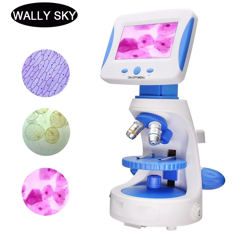 2000X-4-3-HD-Display-Screen-Digital-Microscope-Kids-Monocular ...