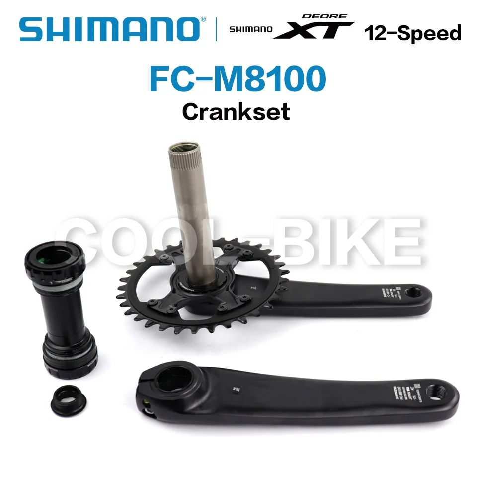 SHIMANO DEROE XT FC M8100 коленчатый набор M8100 12-Speed 30T 32T 34T 36T 170 мм 175 мм FC-M8100 ...