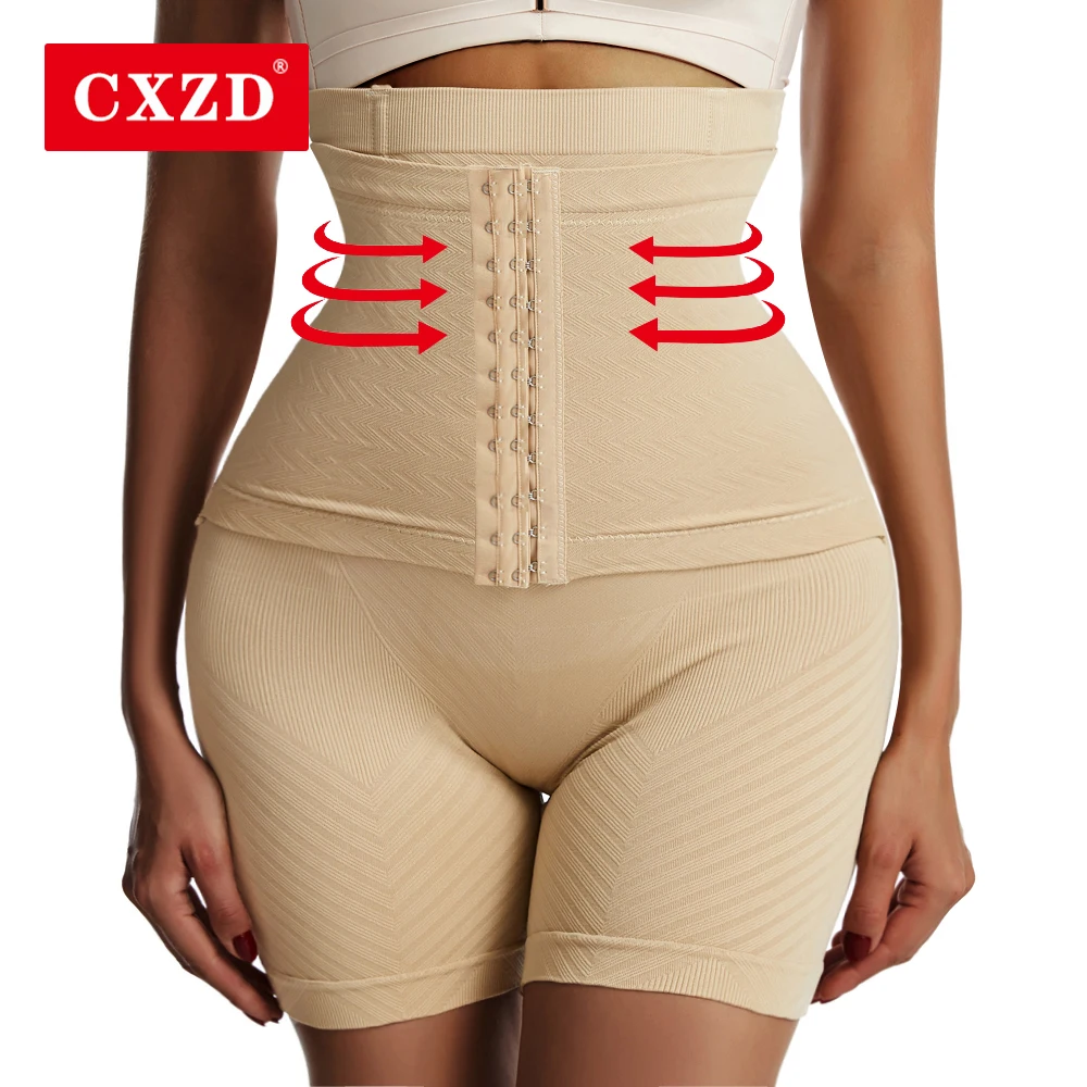 CXZD-Body-Shaper-Women-Waist-Trainer-Butt-Lifter-Corrective-Slimming-Underwear-Bodysuit-Sheath ...