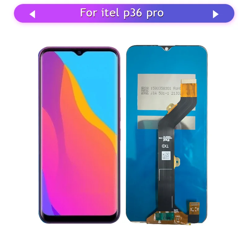 For-Itel-p36-pro-Full-LCD-display-touch-screen-complete-glass-digitizer ...