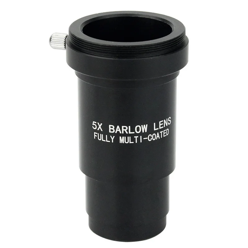 1.25inch 5X Barlow Lens Eyepiece Extender Aluminium Alloy Frame Optical ...