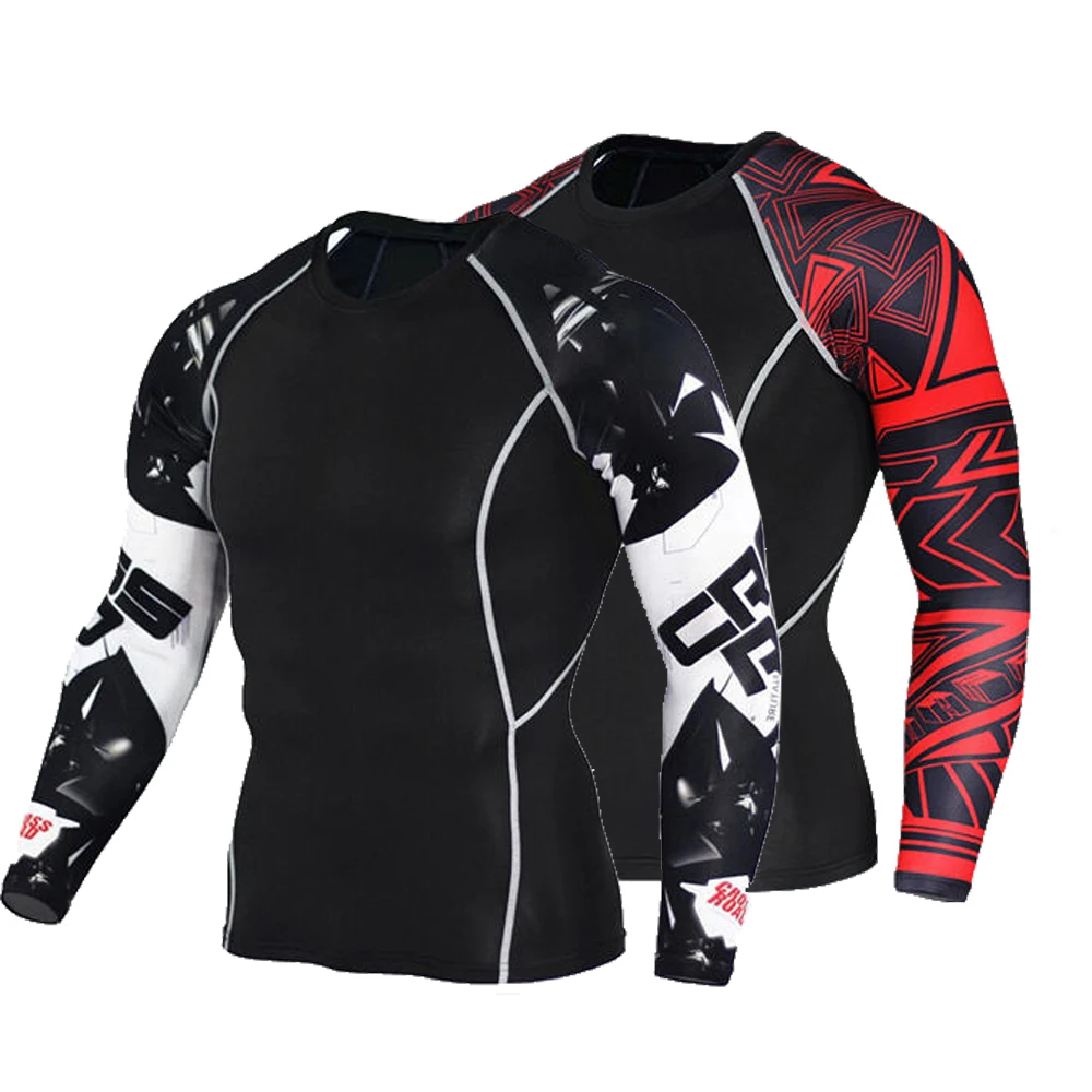 Compression-Shirts-Men-Gym-T-shirt-Fitness-Sport-Shirt-Men-Running ...