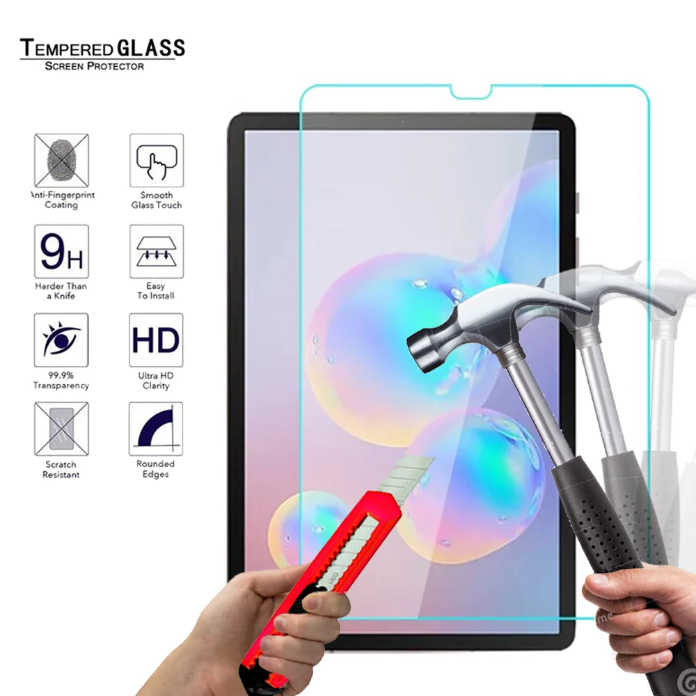 For Samsung Galaxy Tab S6 T860 T865 9H Tempered Glass Screen Protector ...