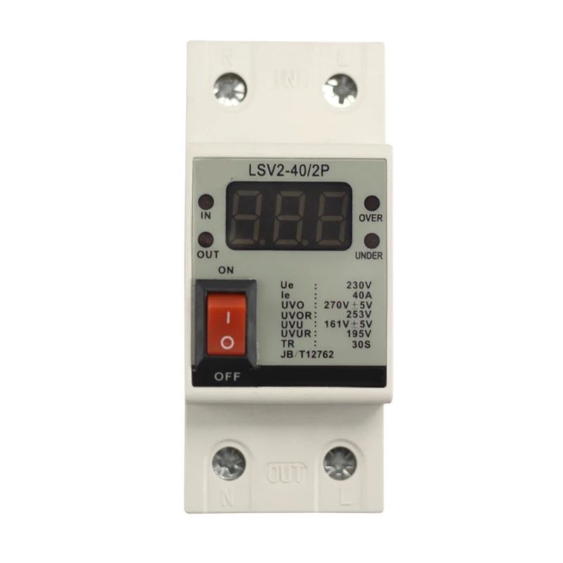 Generic Electronic Load Limit Automatic Controller 2p 40a 230vac ...