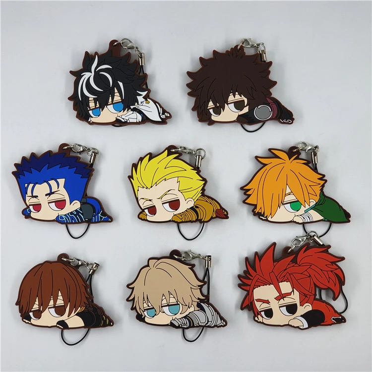 Arjuna and Karna Fate Grand Order FGO Rubber Strap Anime Japan ...