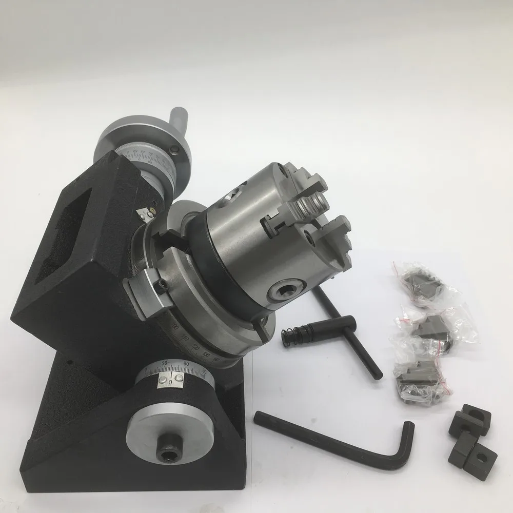 150mm-6-6inch-Adjustable-angle-0-90-degree-tilting-rotary-table ...